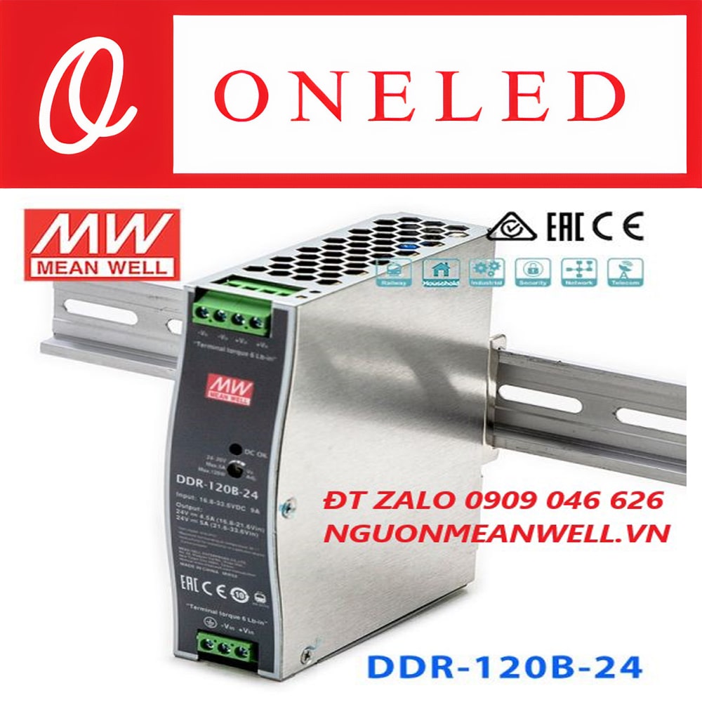 Bộ Nguồn Meanwell DIN Rail - Thanh Ray Archives - Nguồn Meanwell 0909046626 - Meanwell Việt Nam ...
