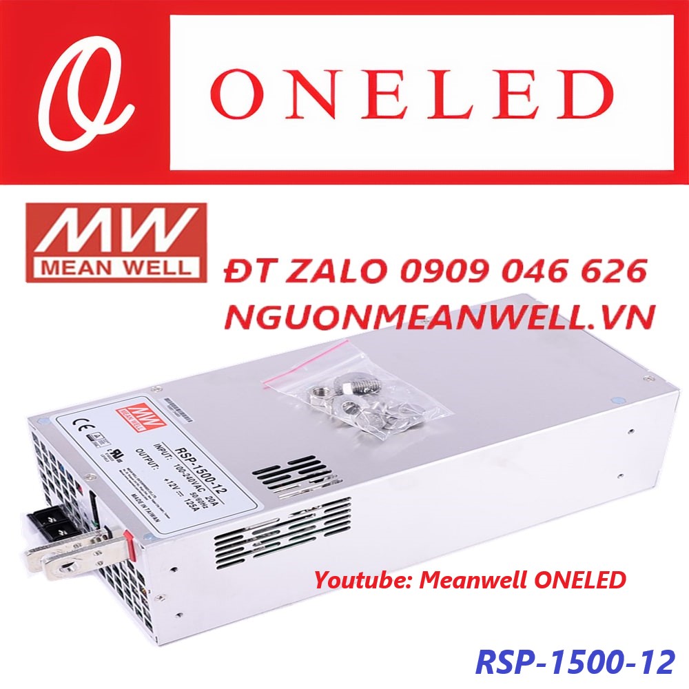 Nguồn Meanwell RSP-1500-12 - Nguồn Meanwell 0909046626 - Meanwell Việt ...